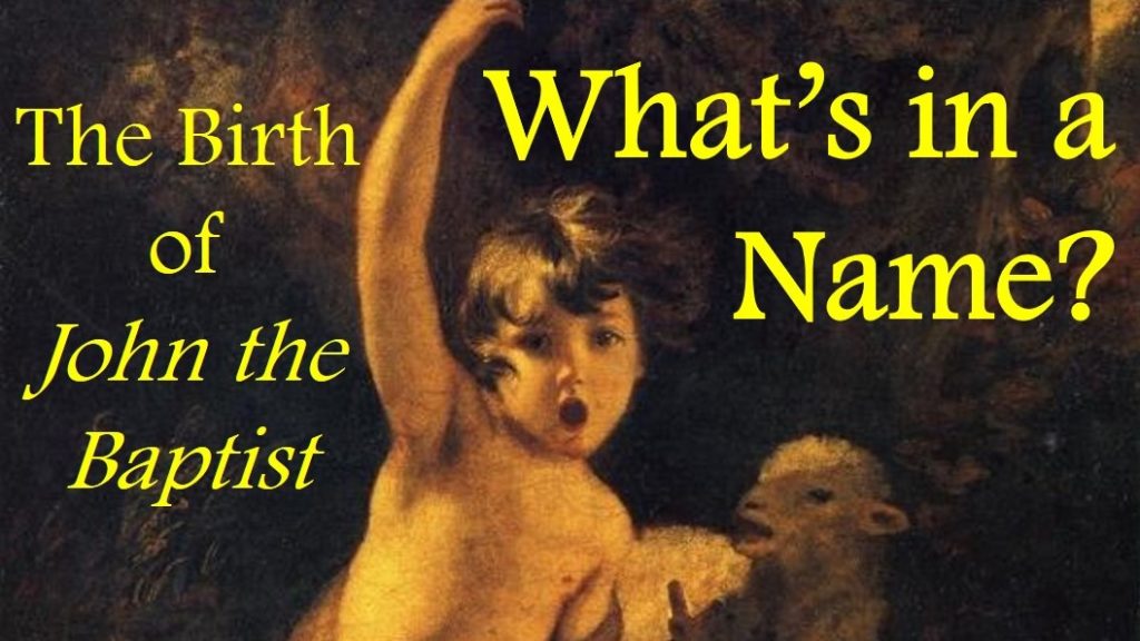 Birth of John the Baptist
