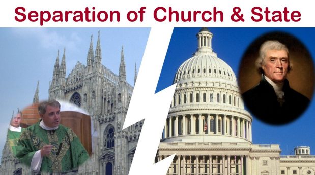 “SEPARATION OF CHURCH & STATE” – Rendering Unto Caesar